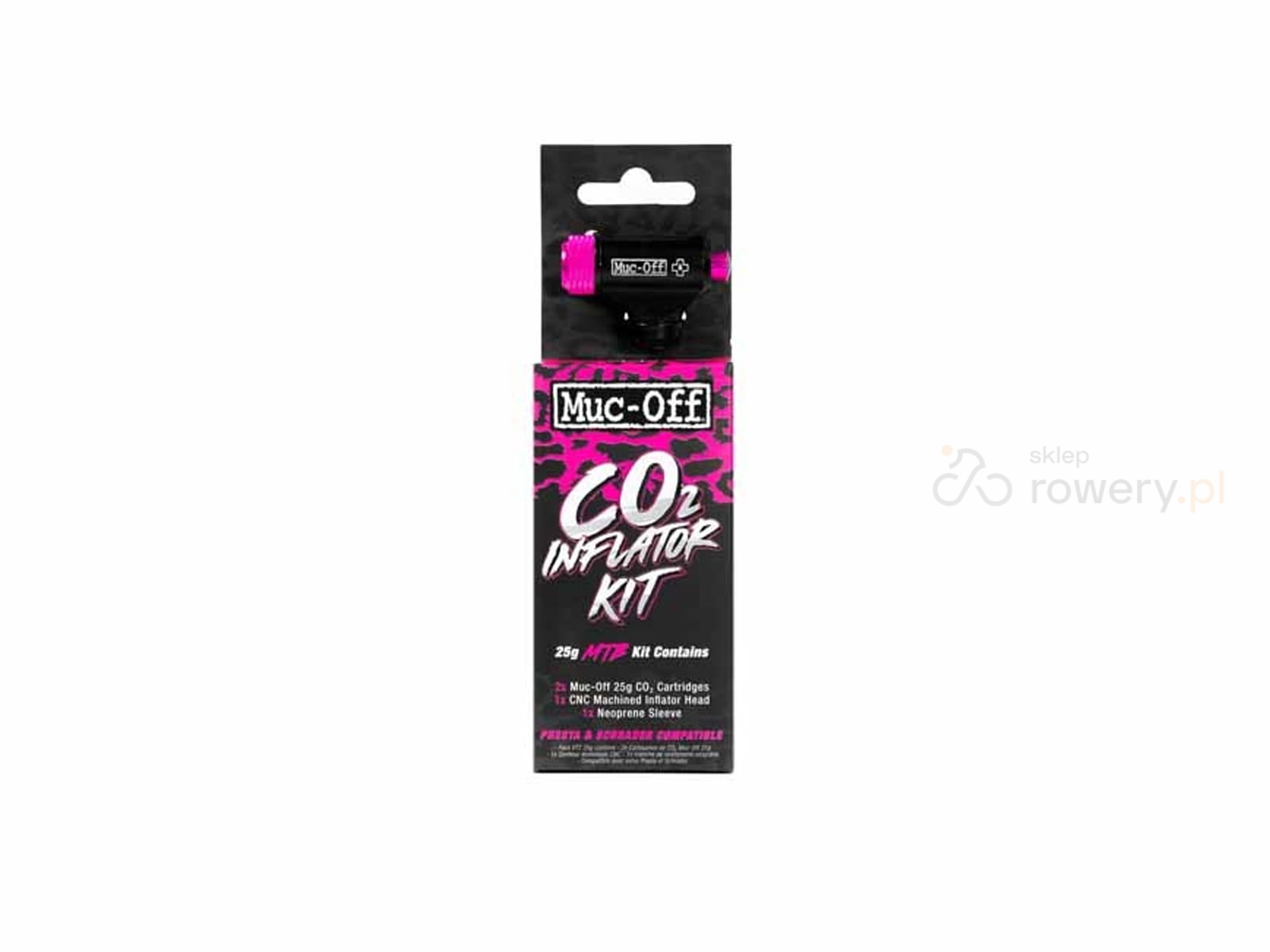 POMKA MUC-OFF CO2 MTB Mtb Inflator Kit - sklep.rowery.pl